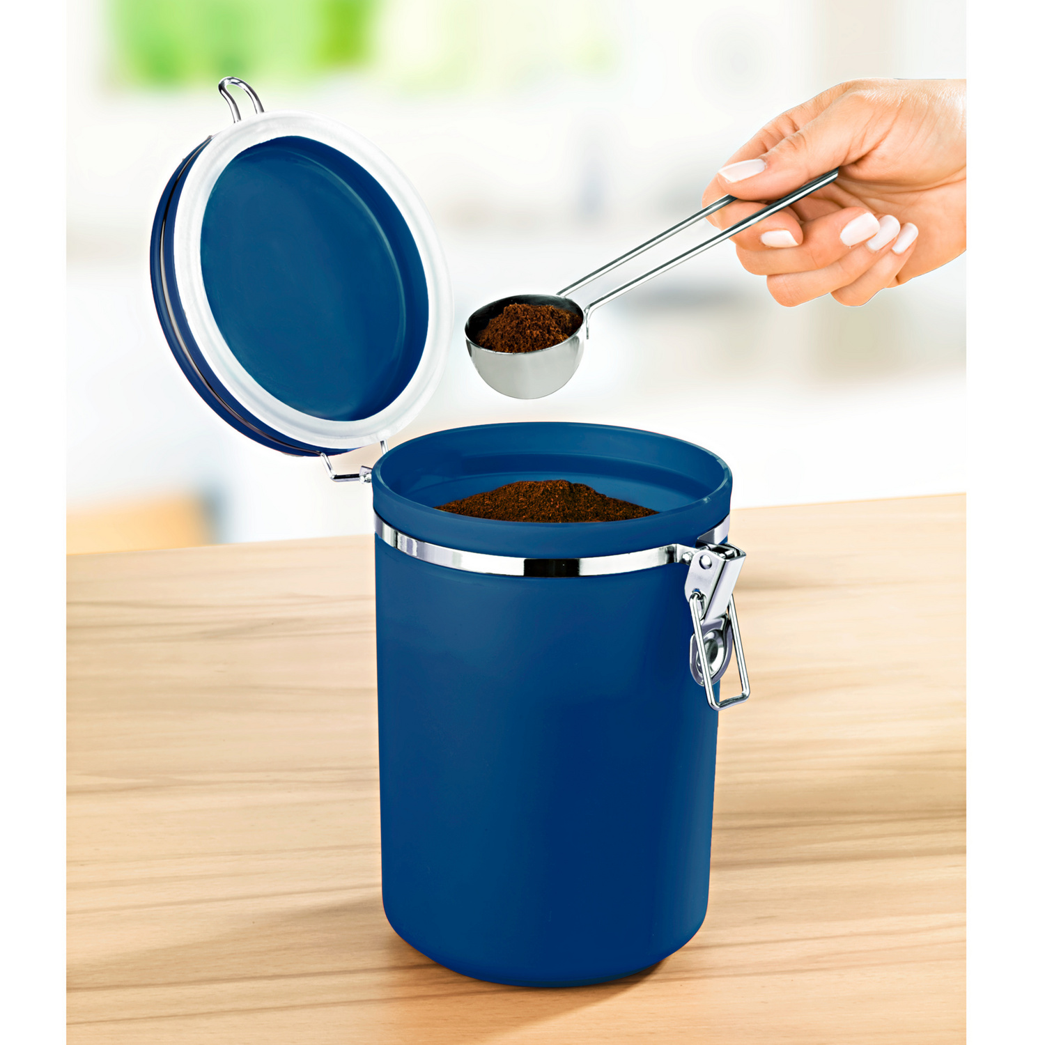 Kaffeedose blau 18567000 | 3PAGEN