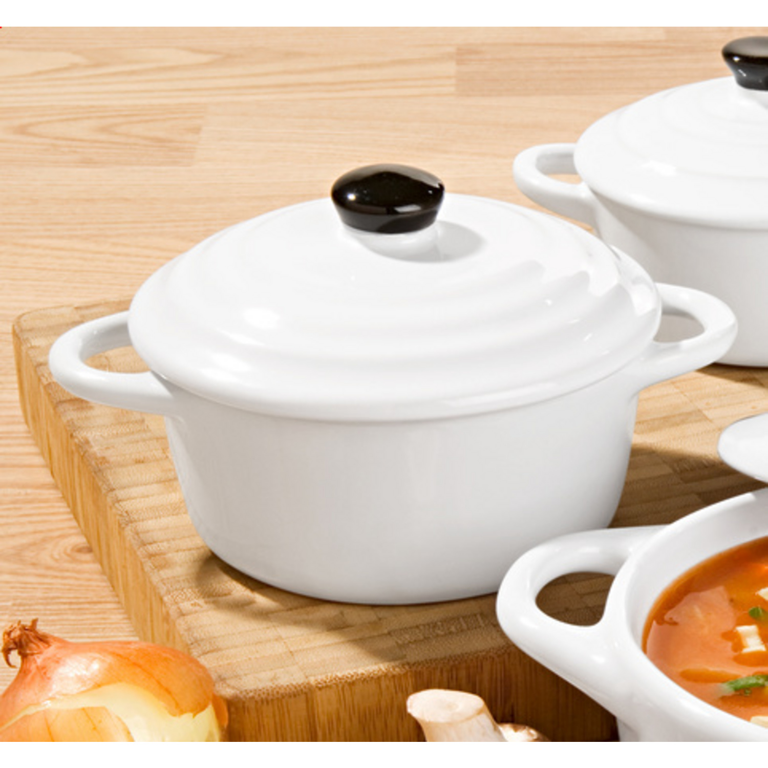 Keramiktopf weiß, mittel, 16,3 x 11,3 x 5,4 cm 24769000 | 3PAGEN